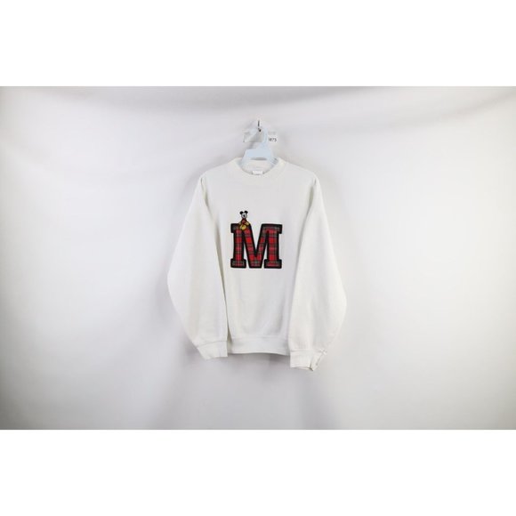 Vintage | Tops | Vintage 9s Disney Womens Large Distressed Mickey Mouse ...